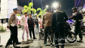 Razia Malam di Kotamobagu, Polisi Amankan Motor Knalpot Bising ...
